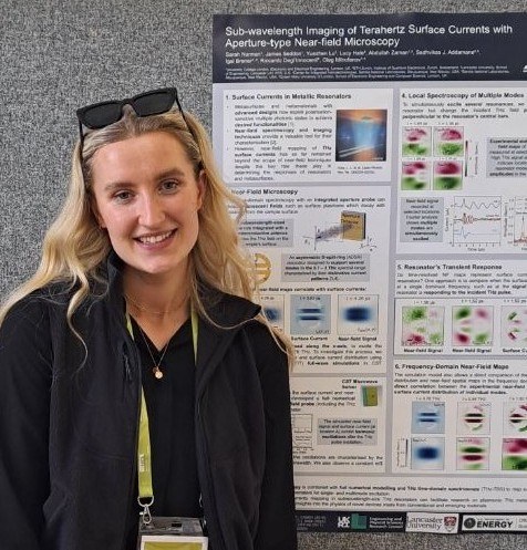 2024 Rank Prize awarded to CEPS CDT student Sarah Norman — Photonics CDT